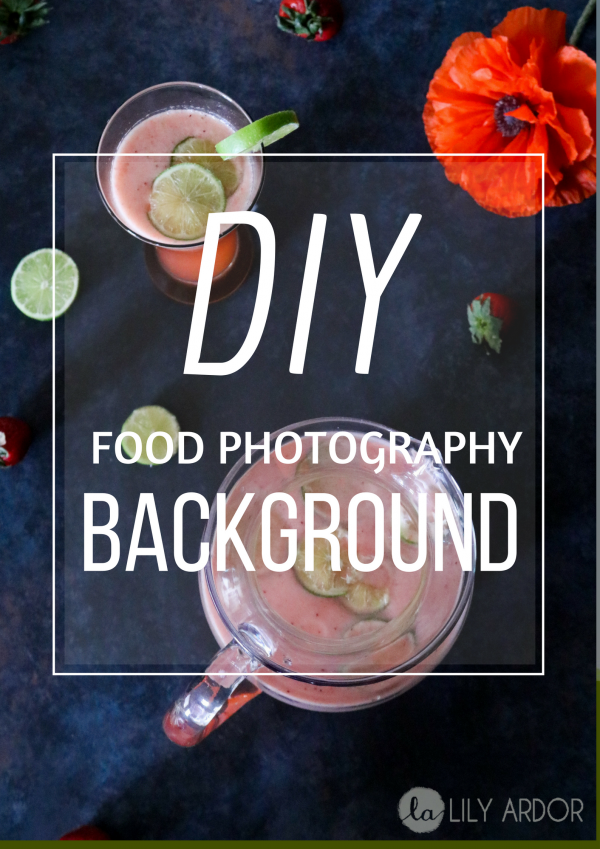 DIY Dramatic Food Photography Background (w/video) - Lily Ardor