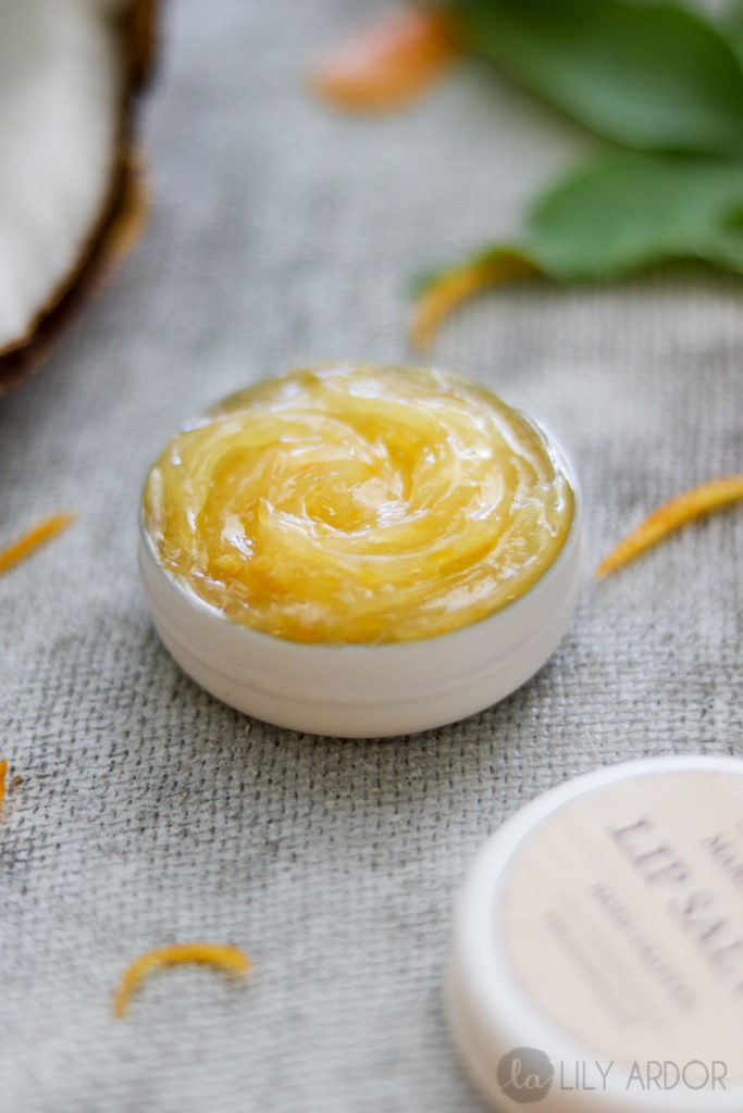 DIY Lip Balm- Orange Marmalade Lip Salve - Lily Ardor