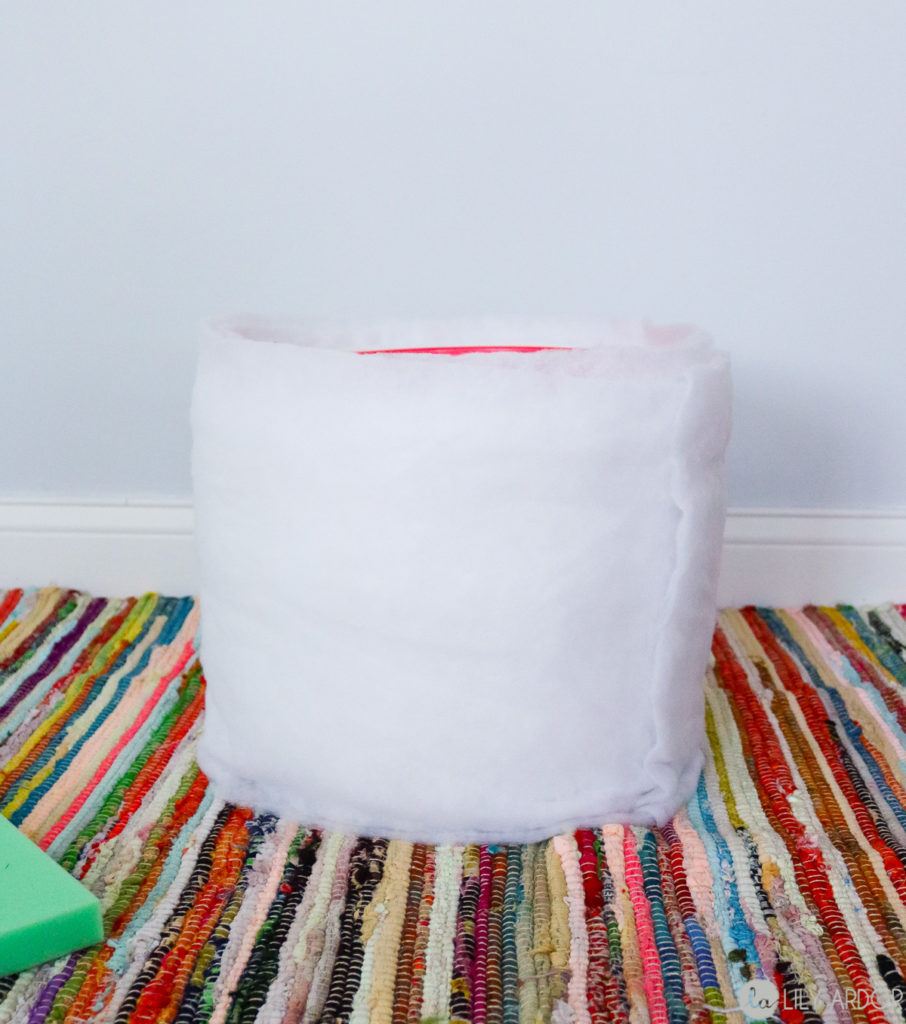 DIY Footstool with Storage Using a BUCKET!! EASY Ottoman Idea