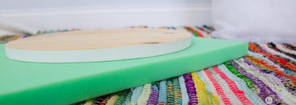 DIY Footstool with Storage Using a BUCKET!! EASY Ottoman Idea