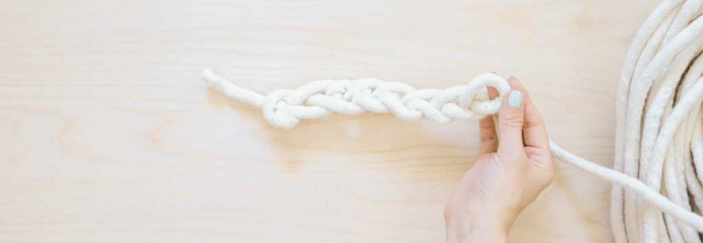 DIY Macrame Rope Rug - Giant Doily! No Crochet Needed! Via LilyArdor
