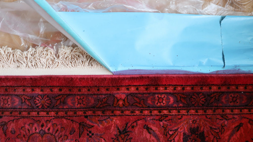 How to paint a rug! DIY Reform rug - Lily Ardor