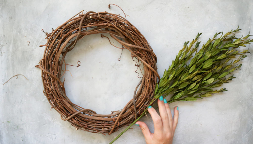 Simple Quick and EASY Fall Wreath Tutorial- 30min-Basic Technique