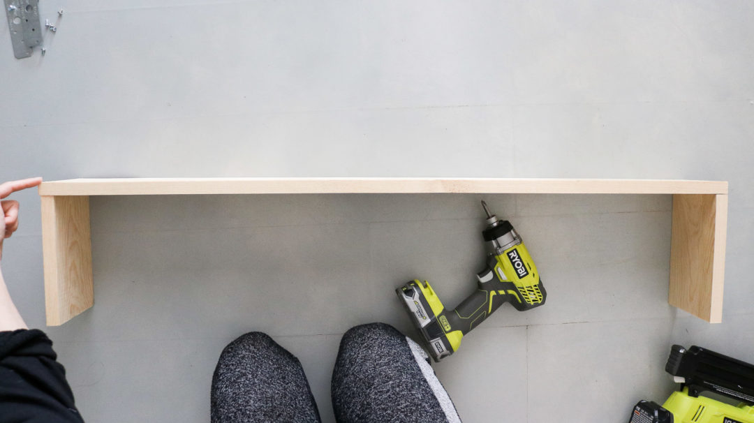 DIY Media Shelf In 20 minutes - Lily Ardor