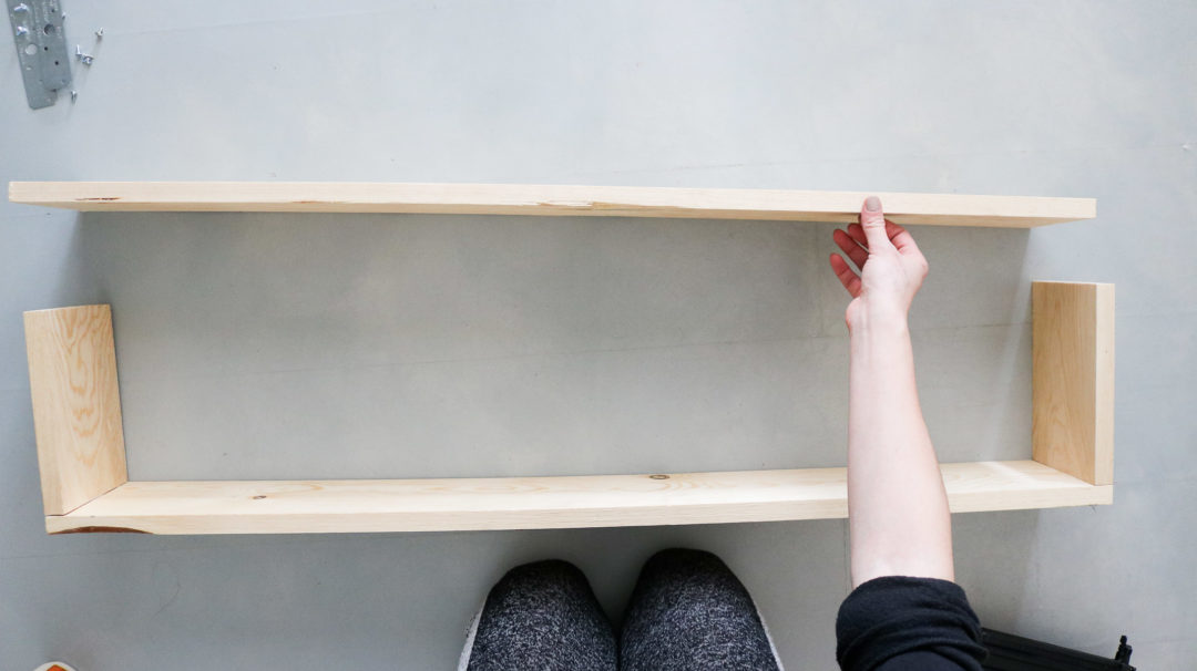 DIY Media Shelf In 20 minutes - Lily Ardor
