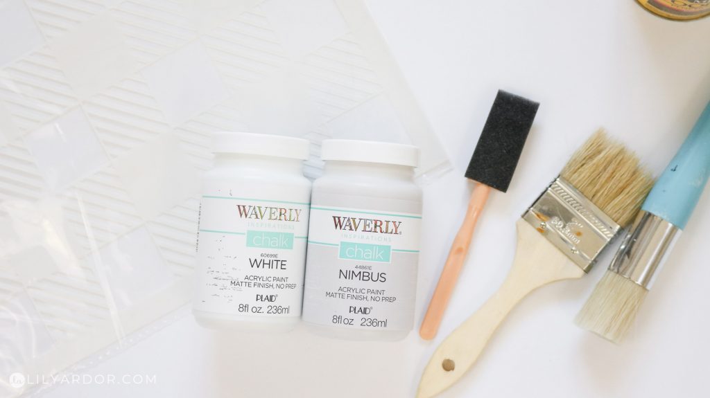 Plaid Sign Tutorial in 10 Minutes - With A Stencil! Paint Plaid On ...