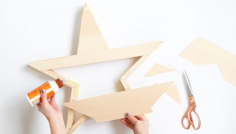 DIY Wood Star - In 5 Easy Steps ! Styled 4 Ways | Spring + Holidays