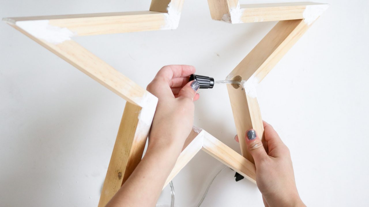 DIY Wood Star - In 5 Easy Steps ! Styled 4 Ways | Spring + Holidays