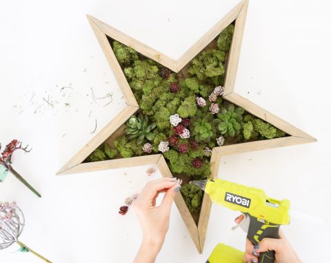 DIY Wood Star - In 5 Easy Steps ! Styled 4 Ways | Spring + Holidays