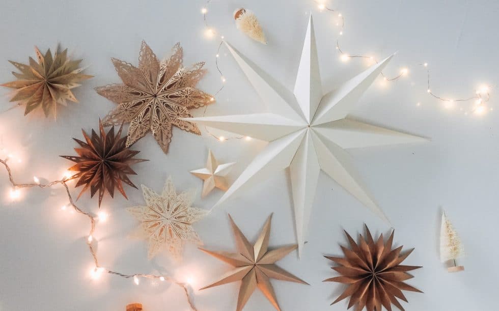 DIY Paper Stars - Lily Ardor