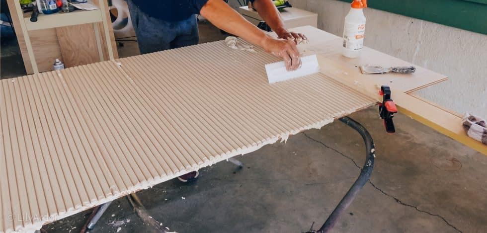 DIY Headboard! FLUTED WOOD TUTORIAL! - UNDER $50