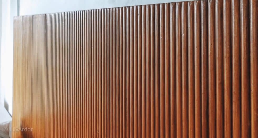 DIY Headboard! FLUTED WOOD TUTORIAL! - UNDER $50